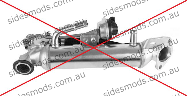Ford Ranger EGR Cooler Delete Bypass Kit PX2 PX3 with DPF 3.2L 2.2L Di ...